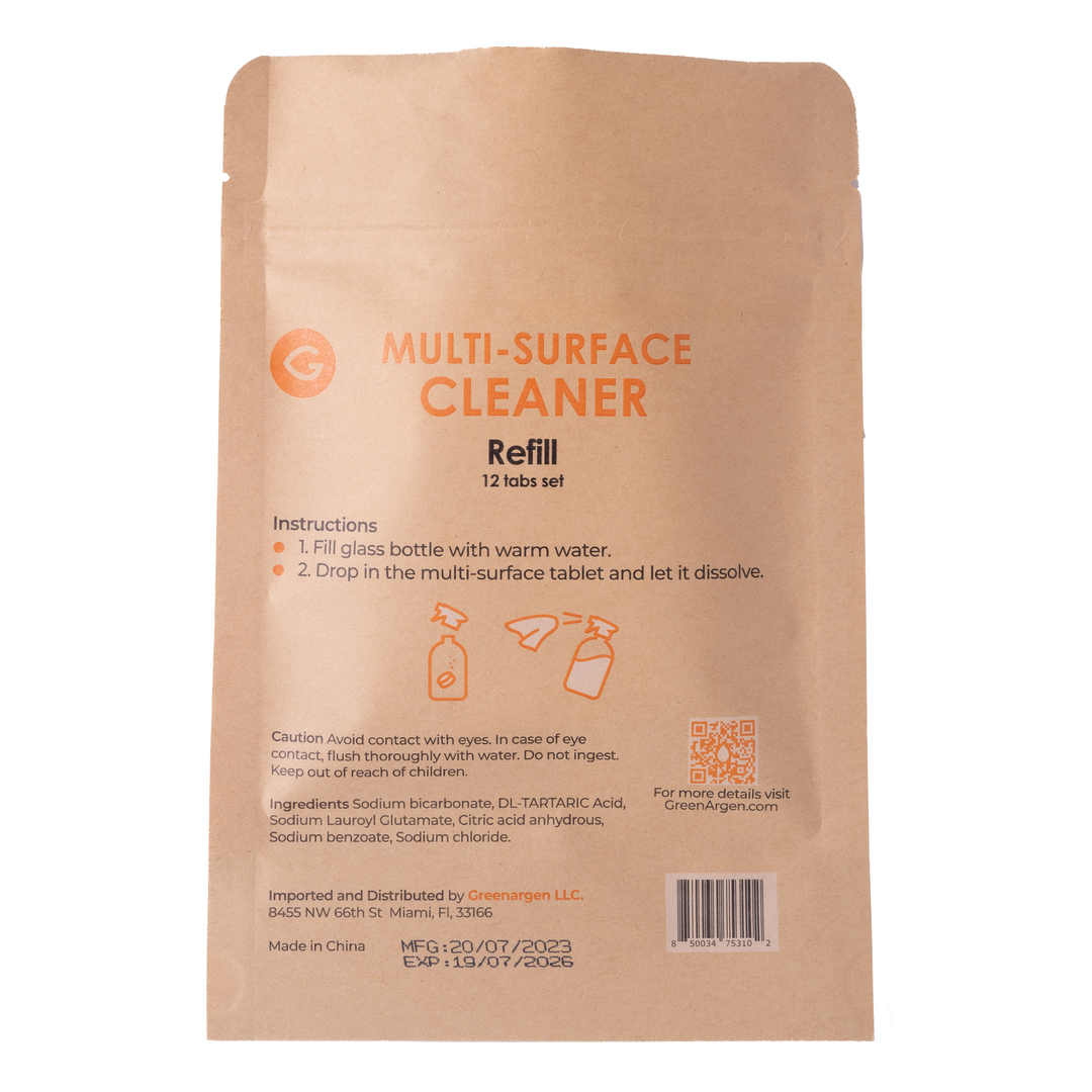 Multi-Surface Cleaner Refill Pack (12 Tabs) – Greenargen